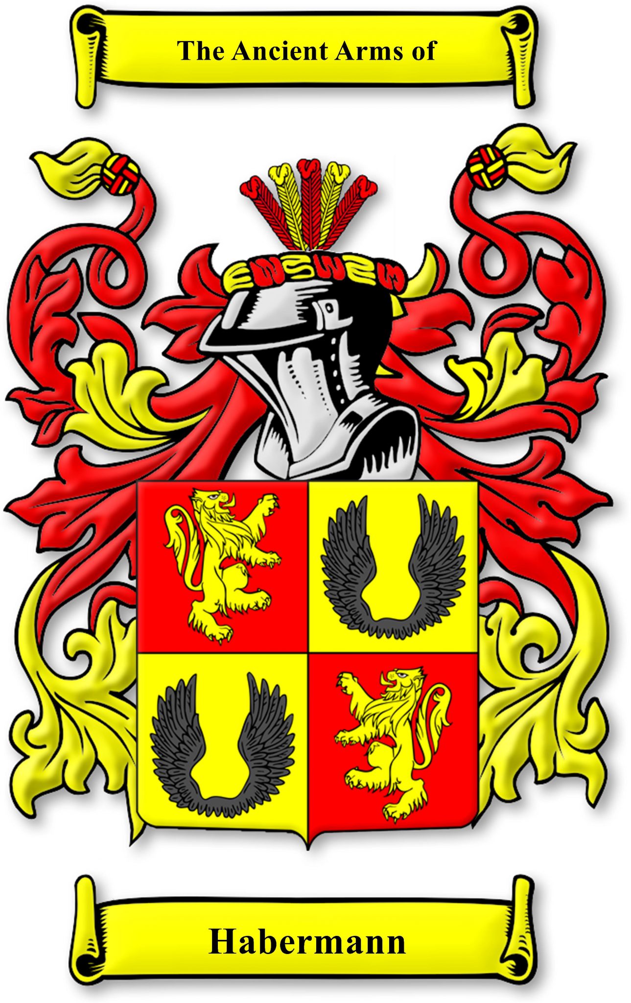Habermann Coat of Arms – Habermann Family